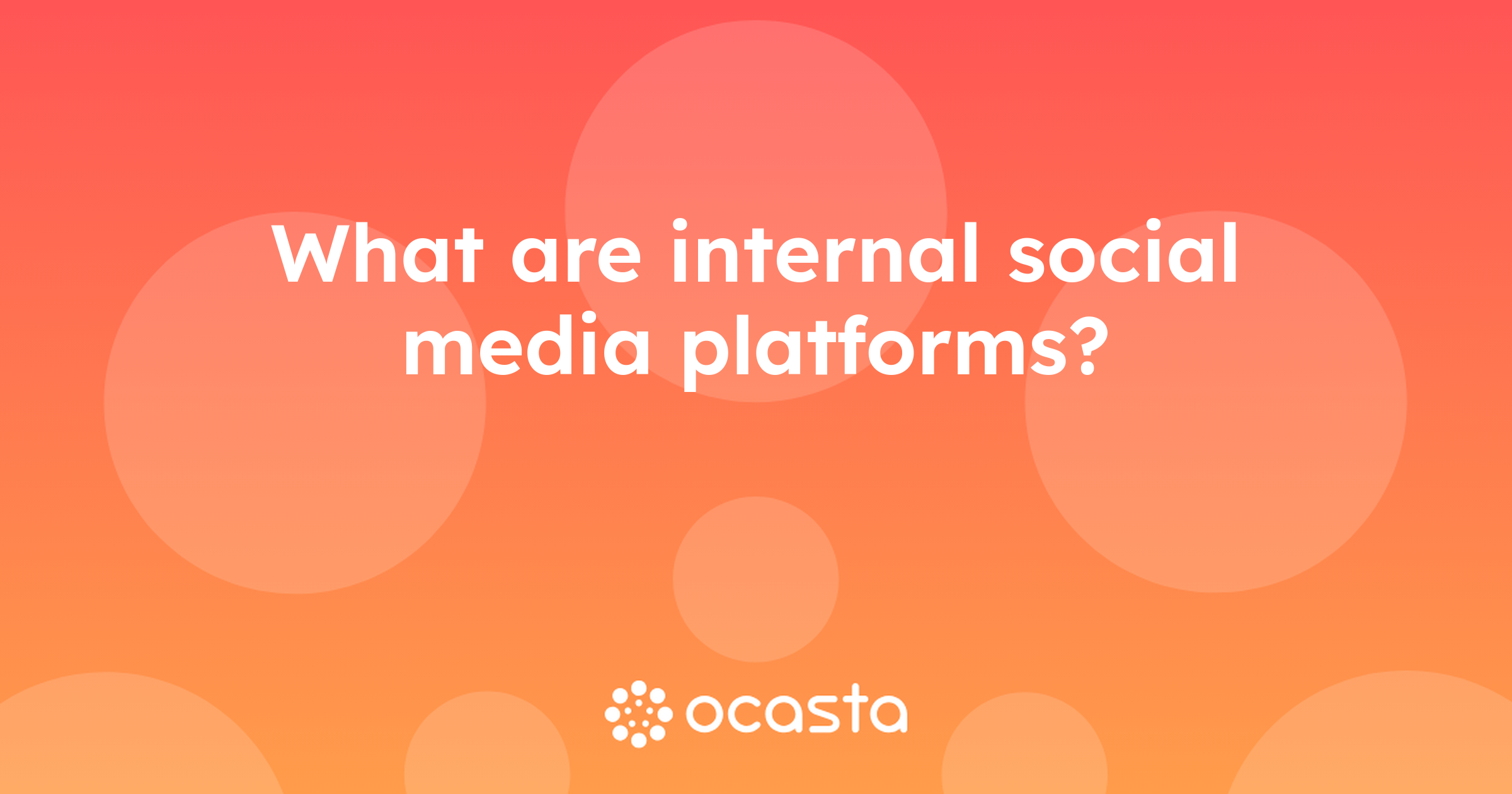 Transformative Potential of Internal Social Media Platforms