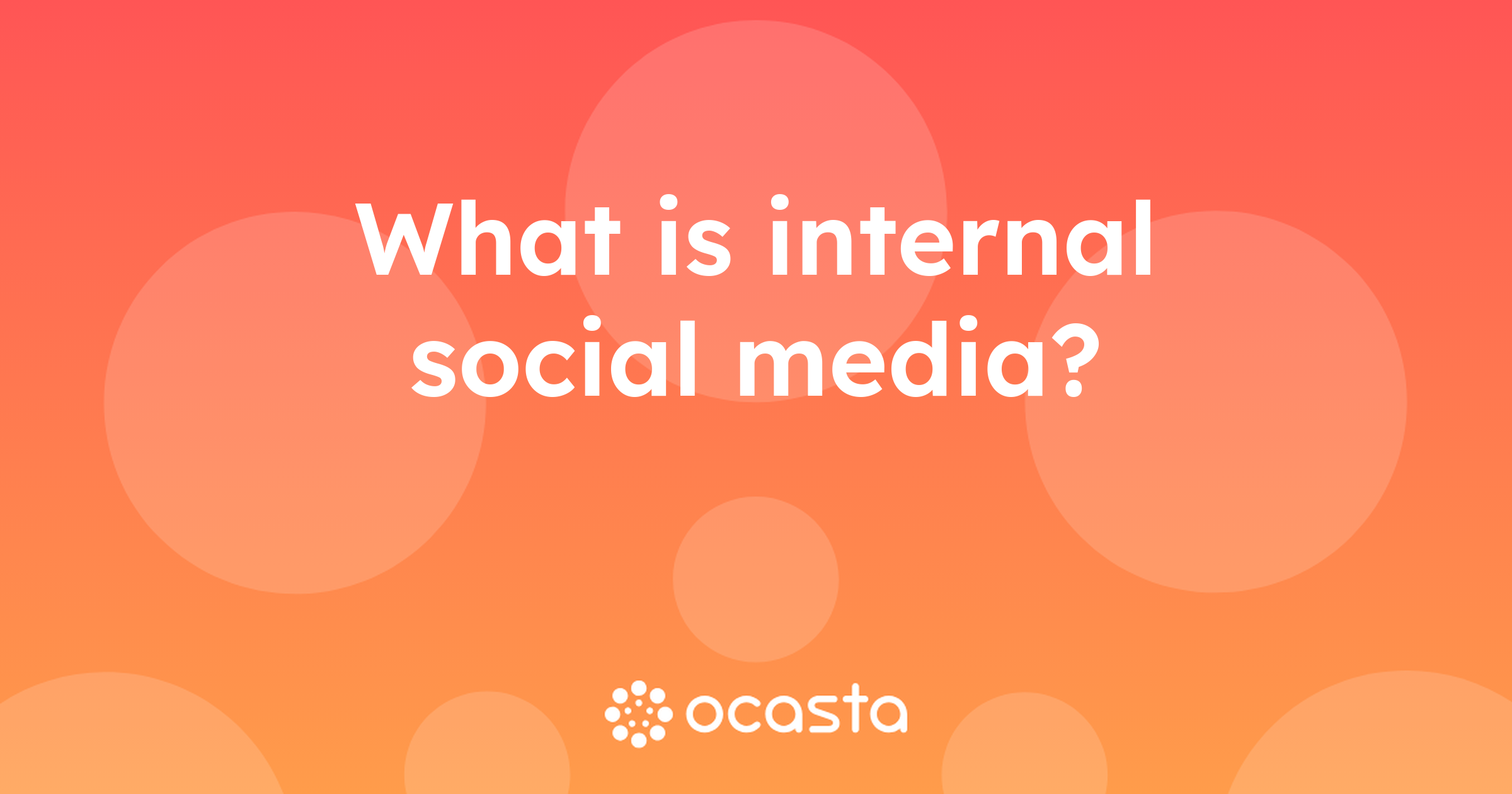 Enhancing Communication with Internal Social Media