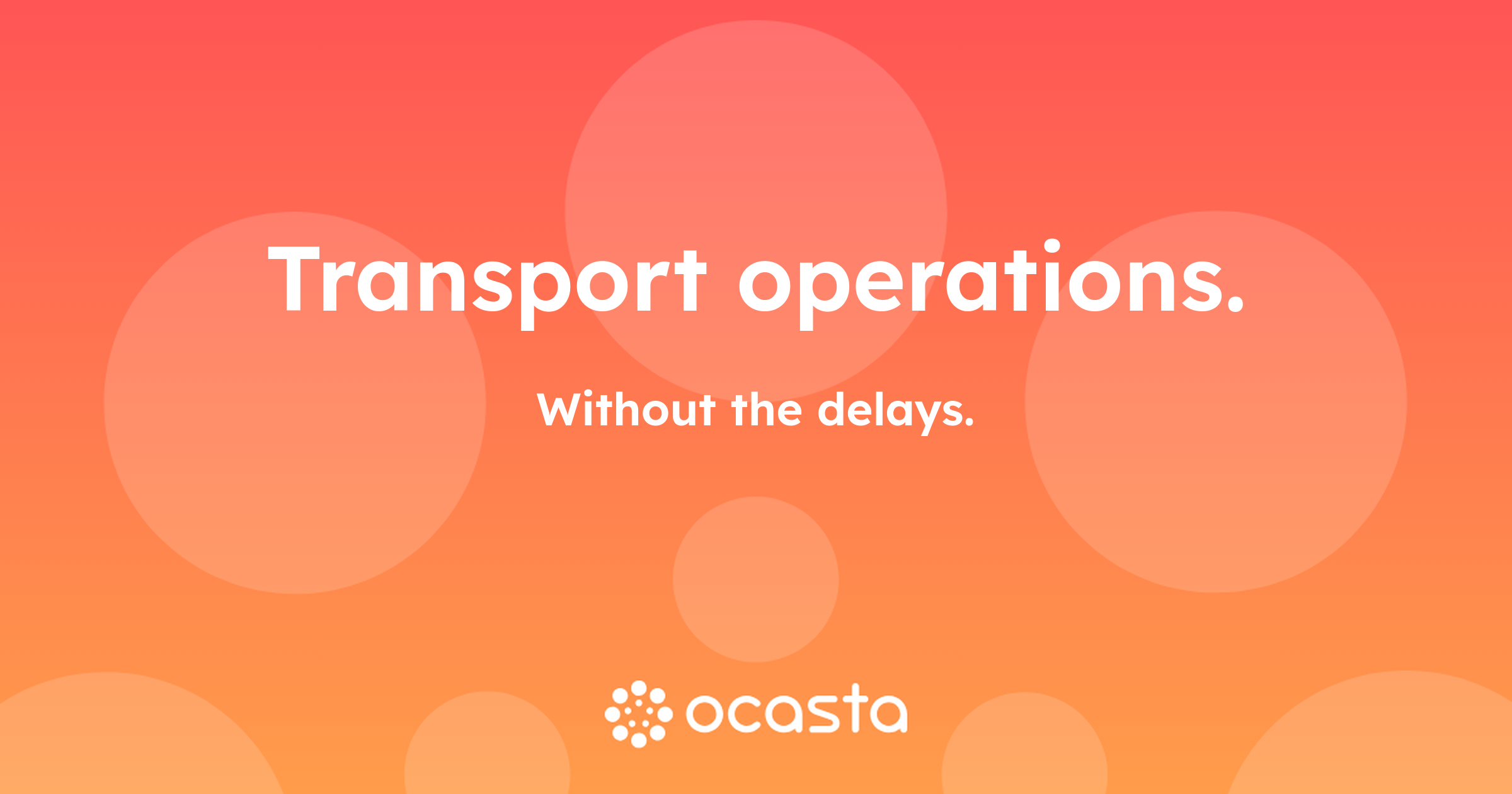 Transport & Logistics Operations Platform for Drivers