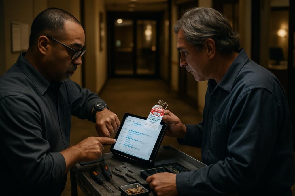 Maintenance window handover checklist (download)