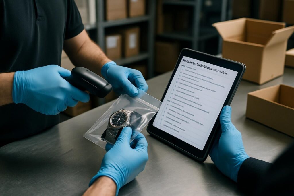 High-value stock handling checklist | Ocasta